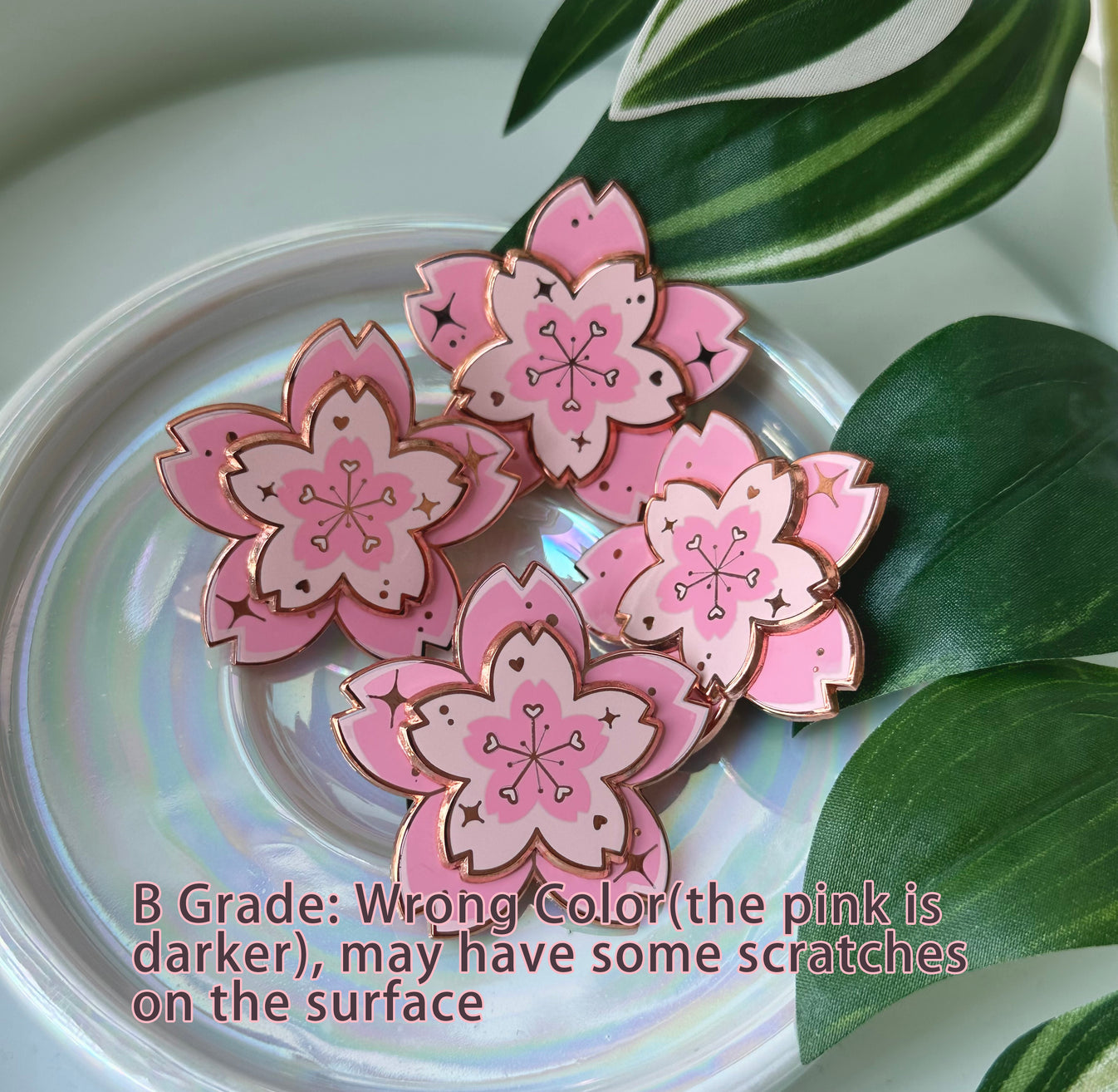 Sakura Spinning Enamel Pin – Marshmeollow