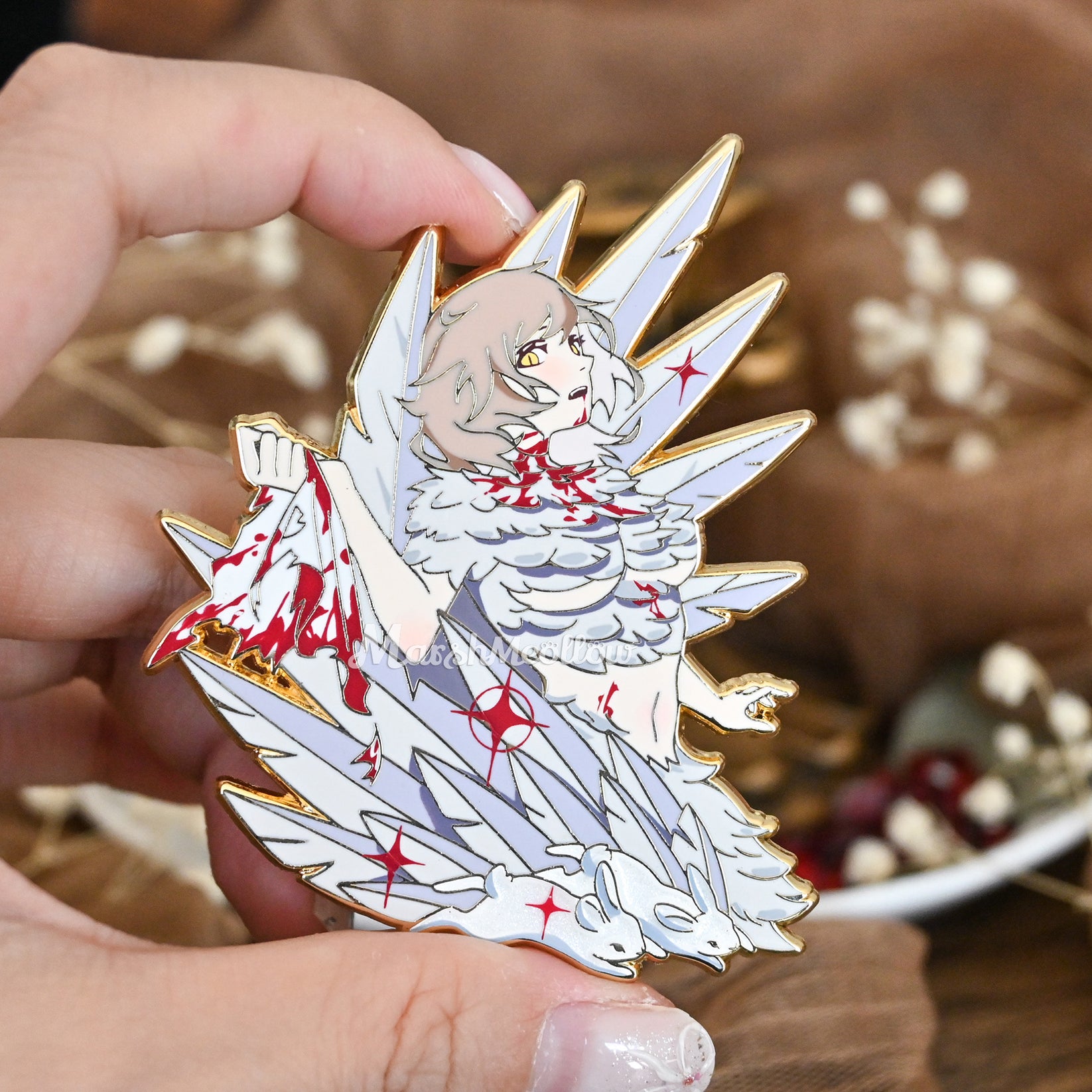 Dungeon Meshi Chimera Falin Enamel Pin – Marshmeollow