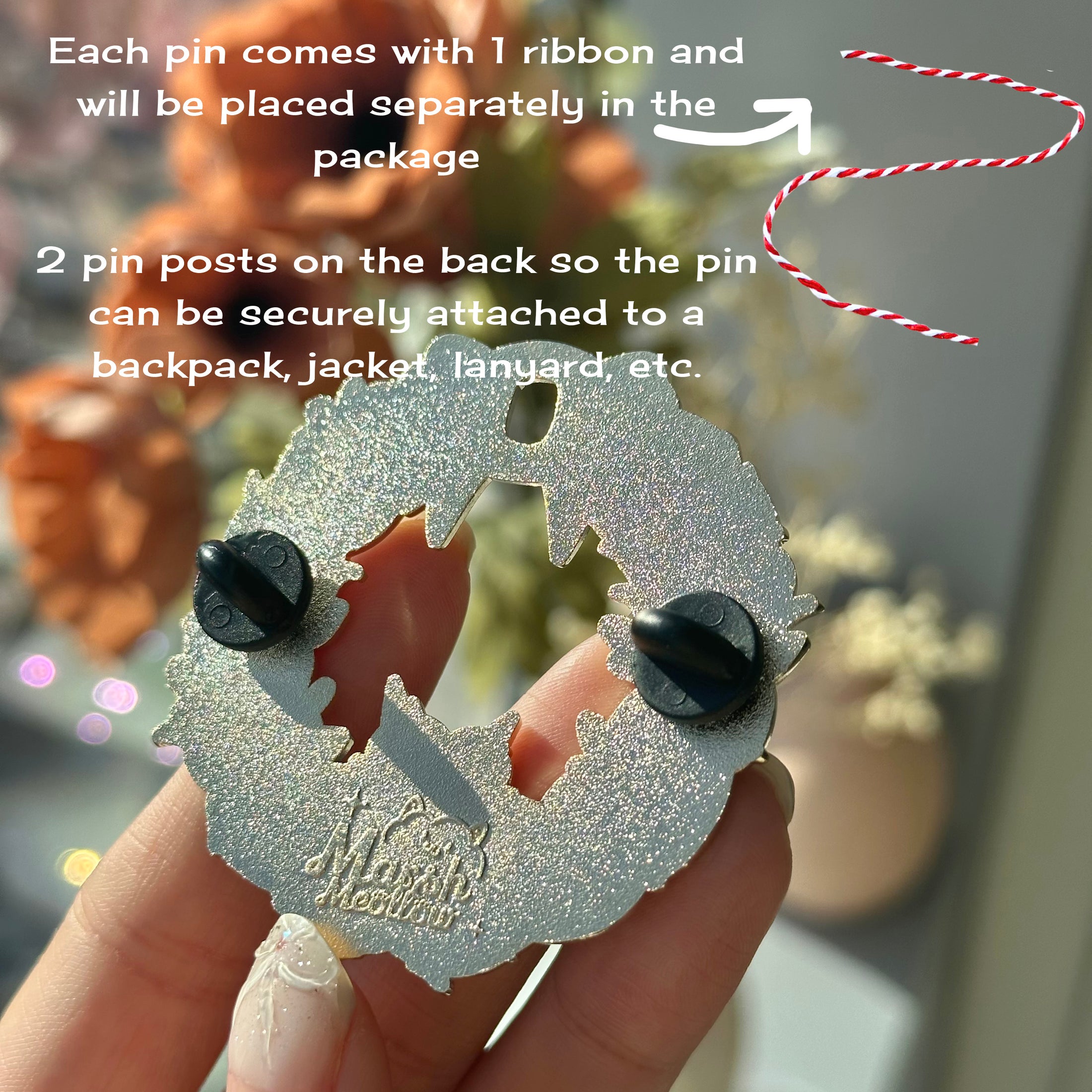 Korok Wreath Enamel Pin – Marshmeollow