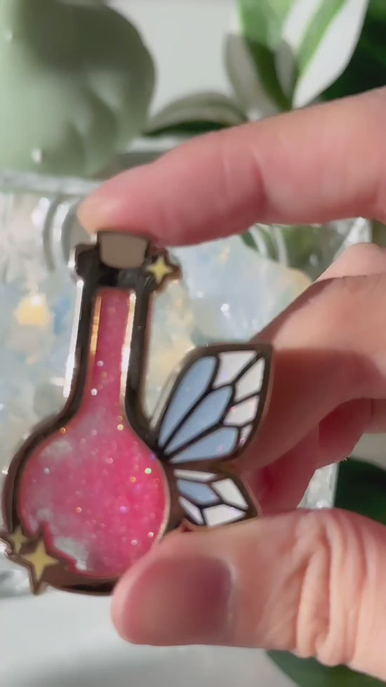 Fairy Tonic Enamel Pin – Marshmeollow
